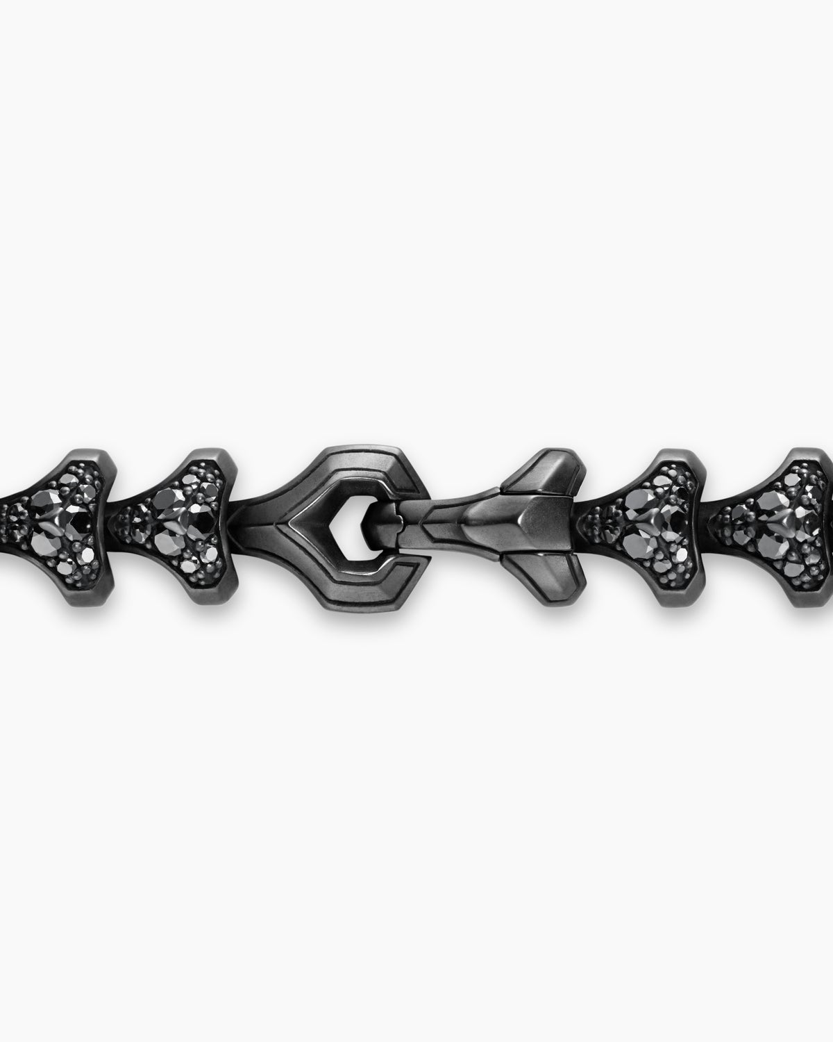 Mens Armory Necklace in Black Titanium, 9.5mm | David Yurman