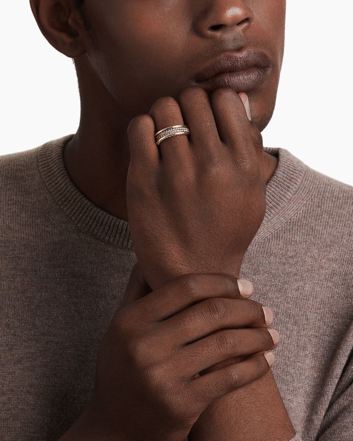 Shop Men's Band Rings | Gold, Silver & More | David Yurman