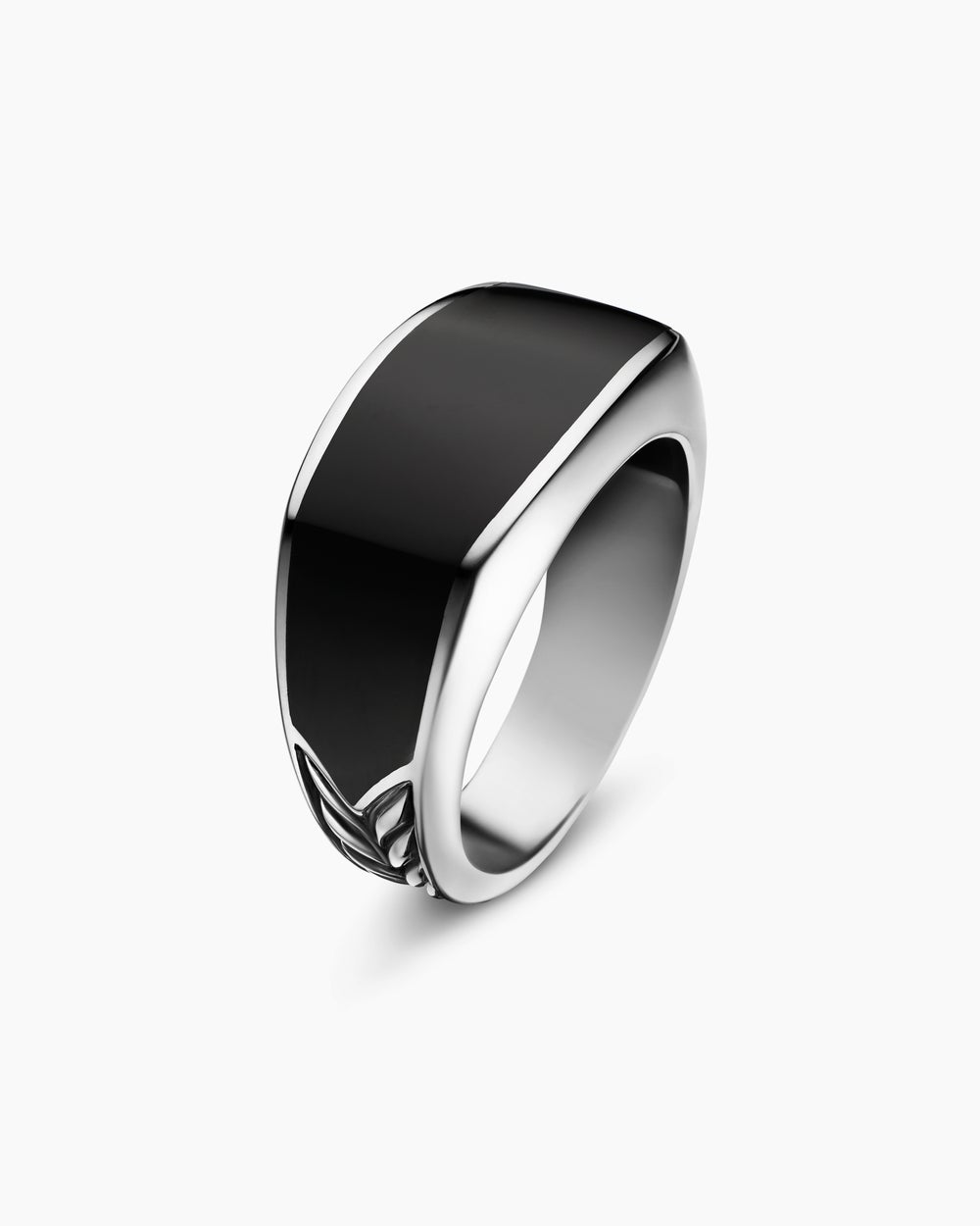 Men's Silver Signet Rings | David Yurman